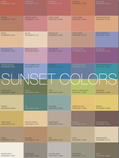 Sunrise, Sunset, Sunlight. What's Your Colortime Signature? - Leatrice ...